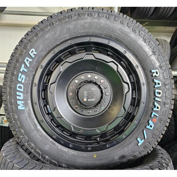 MUDSTAR キャラバン 車検対応 タイヤホイール 16インチ SwaGGer スワッガー MUDSTAR Radial AT 215 ...