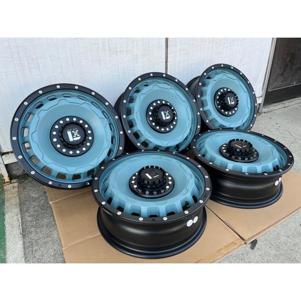 即納！ジムニー専用 新品 ホイールのみ 5本セット LEXXEL レクセル WHEEL ホイール SwaGGer スワッガー マットアンビル ...