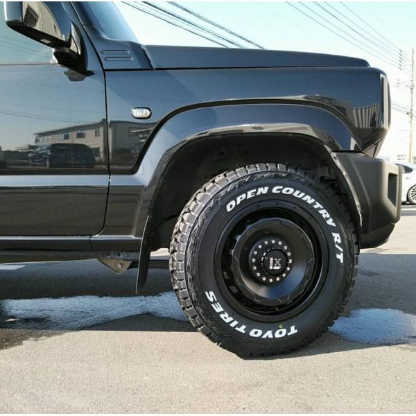 5本セット ジムニー専用 JB23 JB64 16インチ TOYO トーヨー オープンカントリー RT 185/85R16 ホワイトレター SwaGGer ジムニーカスタム ジムニー女子 ...