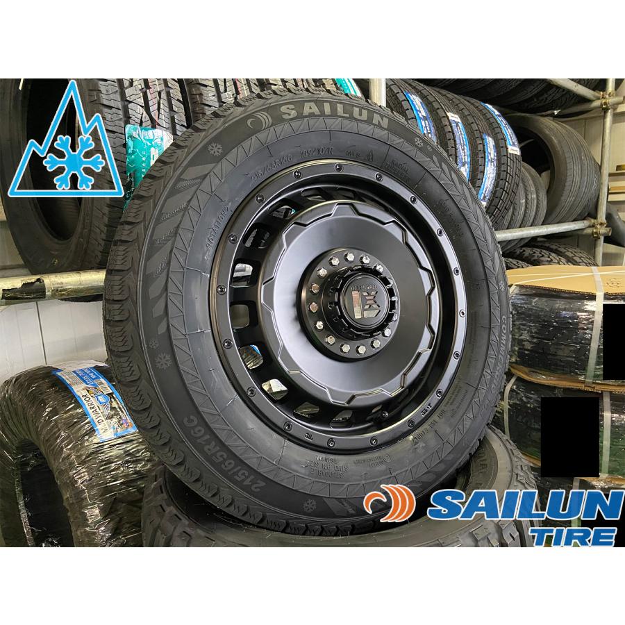 ICE BLAZER 即日発送 車検対応品 スタッドレス 日産 キャラバン CARAVAN LEXXEL SwaGGer SAILUN COMMERCIO 215/65R16 109/107R ...