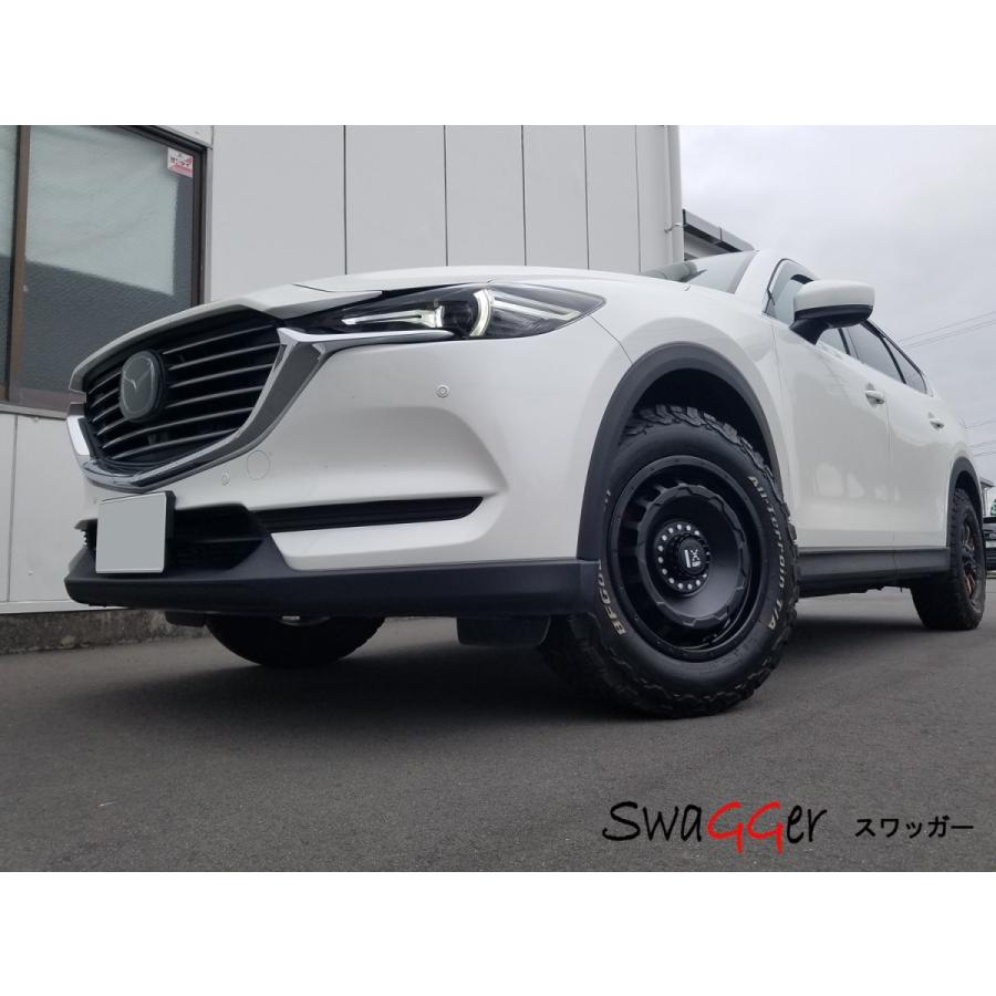 オールテレーン デリカD5 RAV4 CX8 CX5 ハリアー エクストレイル 17インチ LEXXEL SwaGGer スワッガー BF Goodrich ALLTERRAIN KO2 ...