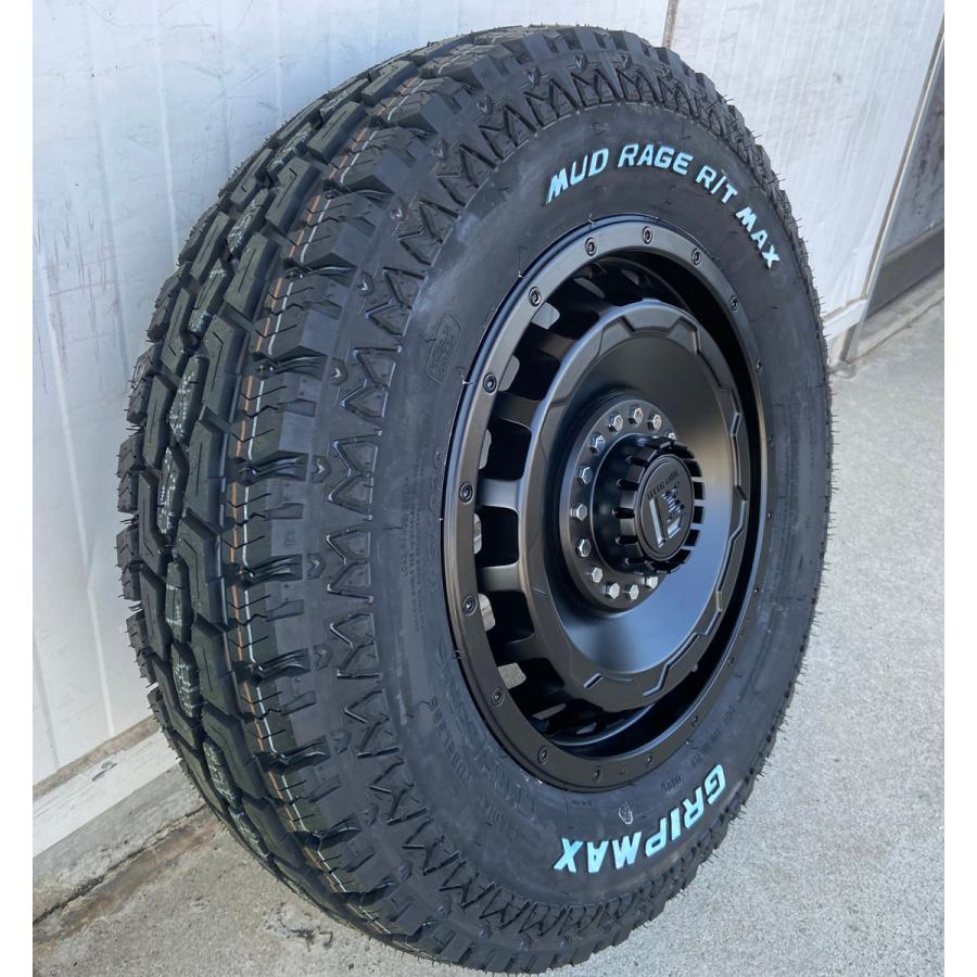 ジムニー JB23 JB64 JA11 JA12 JA22 タイヤホイール 16インチ GripMax MUD RAGE RT MAX 175 ...