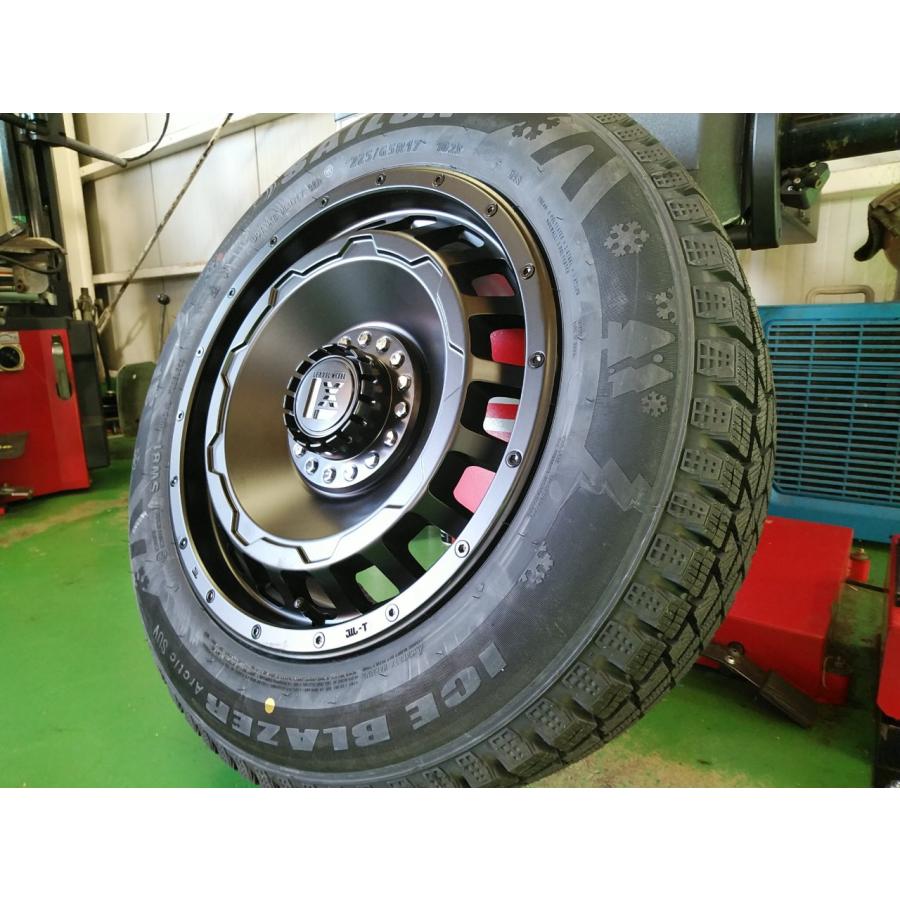 ICE BLAZER 即納 スタッドレス タイヤホイール 17インチ SwaGGer SAILUN WSTX 225/65R17 RAV4 ...
