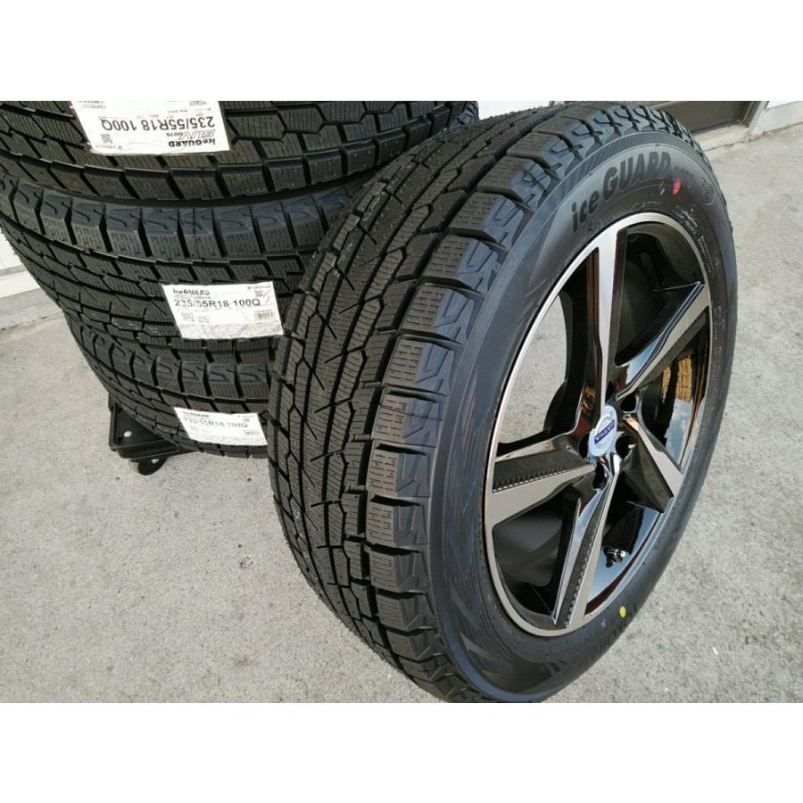 iceGUARD VOLVO ボルボ XC90 クロスカントリー XC60 国産 スタッドレス タイヤホイール 新品4本セット ヨコハマ ...