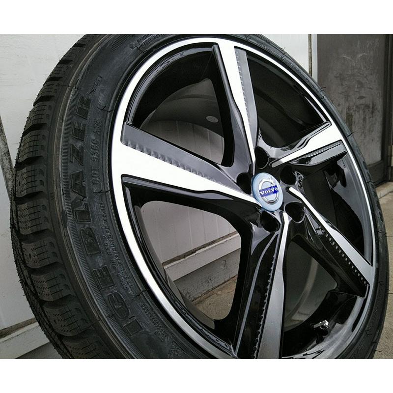 翌日発送 ボルボ VOLVO V40クロスカントリー スタッドレス タイヤホイール 人気 SAILUN WST1 225/45R18 18 ...