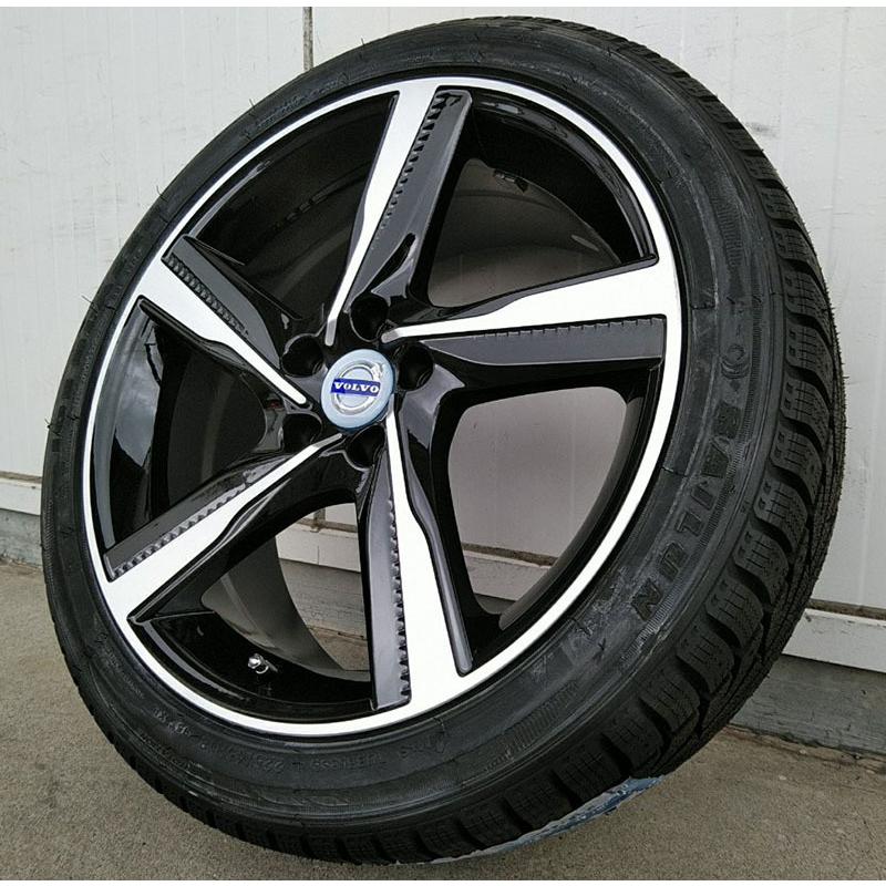翌日発送 ボルボ VOLVO V40クロスカントリー スタッドレス タイヤホイール 人気 SAILUN WST1 225/45R18 18 ...