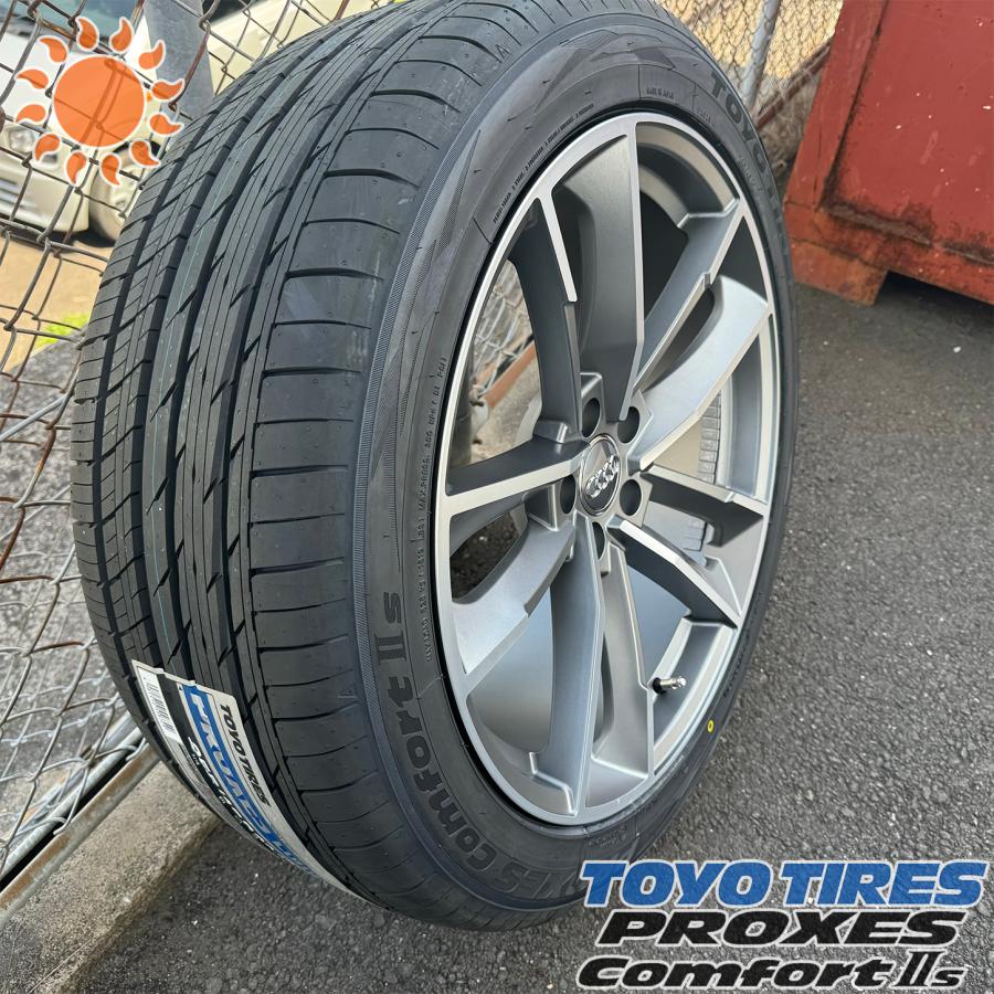 PROXES アウディ Audi Q5専用(8R) トーヨー プロクセス コンフォート2 TOYO PROXSE Comfort2s 255/45R20 20インチ 新品タイヤホイールセット ...