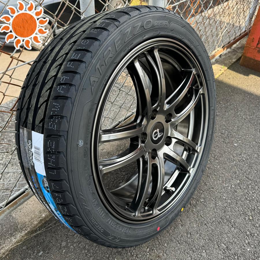 夏タイヤセット インプレッサXV （GH系，GP系） ホイール タイヤ セット 17インチ 特選タイヤ 205/50R17 225/55R17 4本セット Archst 新品 1台分 ...