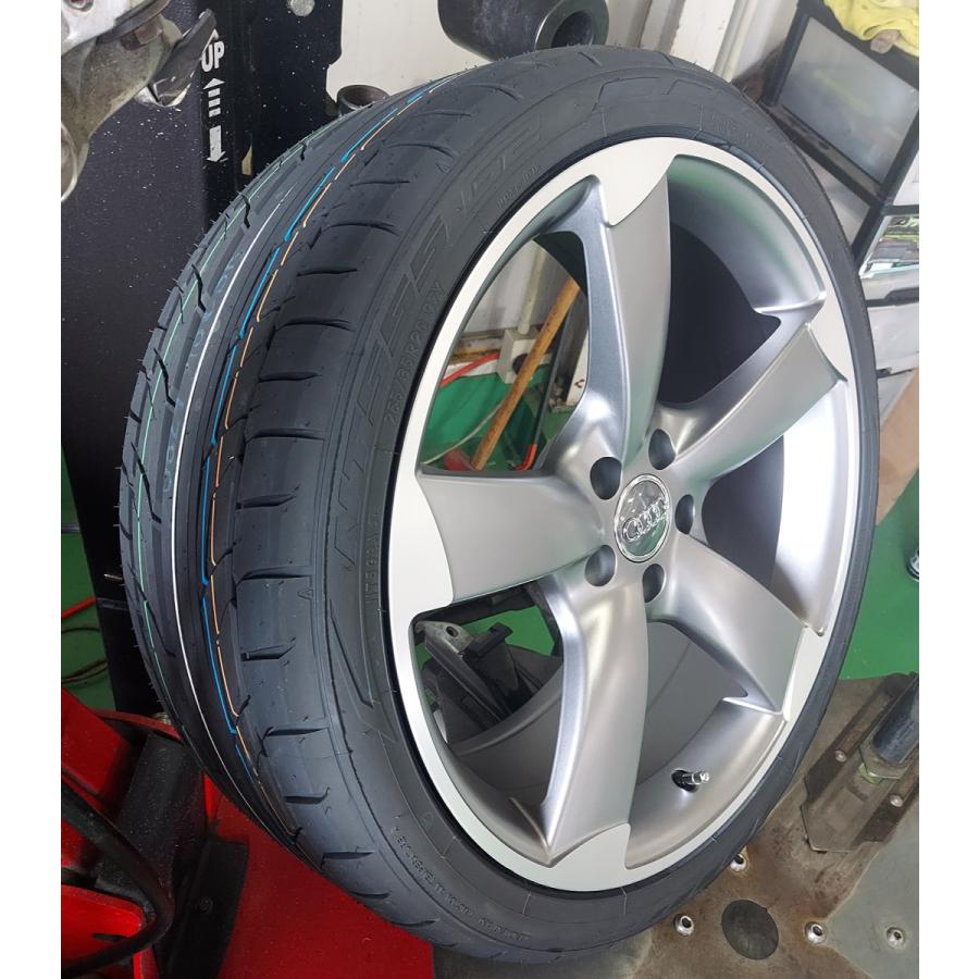 NITTO Audi A5(8T/F5) A6(4F/4G) ニットー NT555G2 255/35R20 タイヤホイールセット 20インチ ...