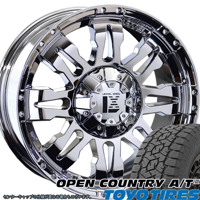 OPEN COUNTRY デリカ RAV4 CX8 17インチ LEXXEL Balano バレーノ TOYO OPENCOUNTRY AT3 245/65R17 235/65R17 225 ...