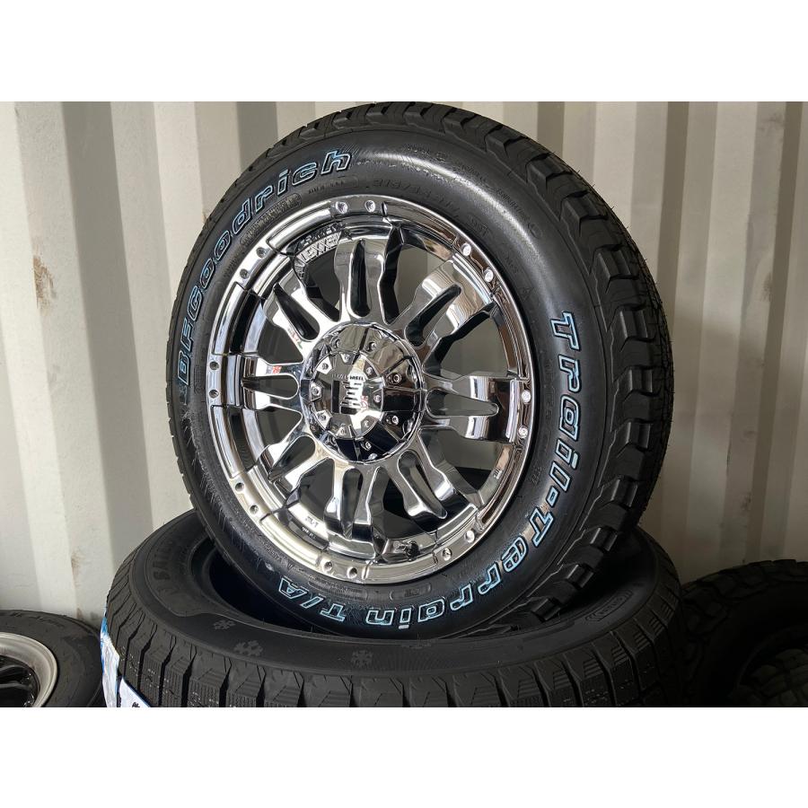 デリカ D5 RAV4 エクストレイル CX5 CX8 17インチ LEXXEL Balano BF グッドリッチ トレイルテレーン T/A 245/65R17 235/65R17 ...