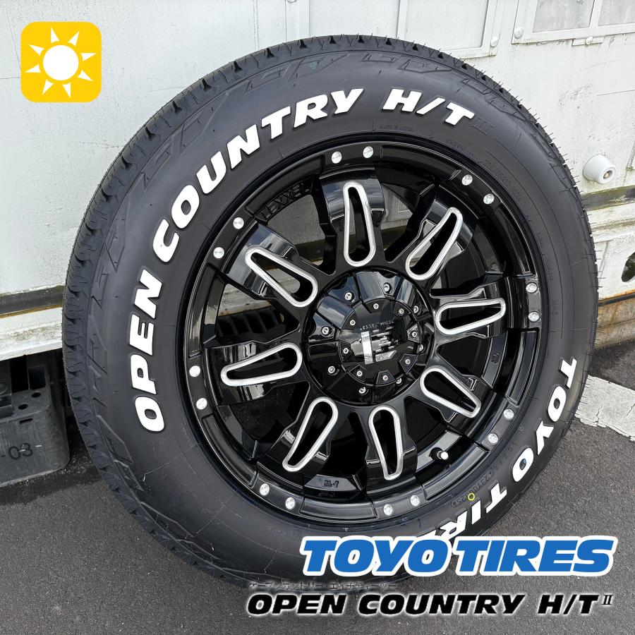 OPEN COUNTRY TOYO OPENCOUNTRY HT2 225/65R17 ホワイトレター 新品タイヤホイールセット 17インチ ...