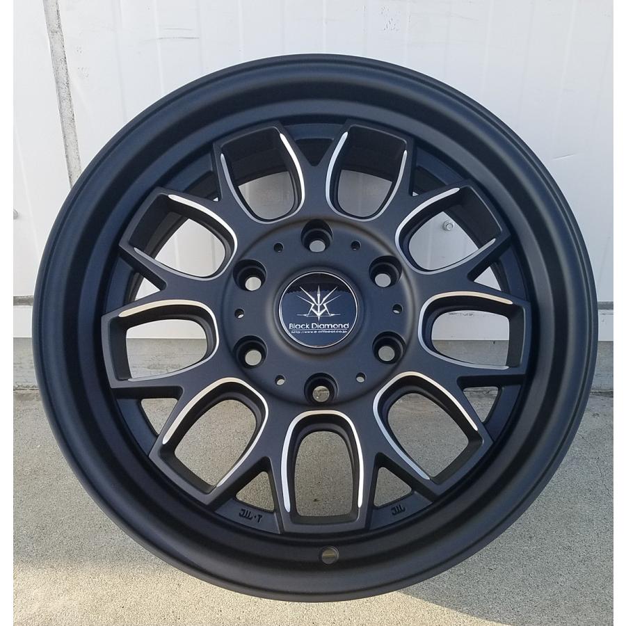 車検対応 JWL -T Bounty Collection 新品 アルミホイール 4本 BD00 for HIACE 17インチ 17×7.0 ...