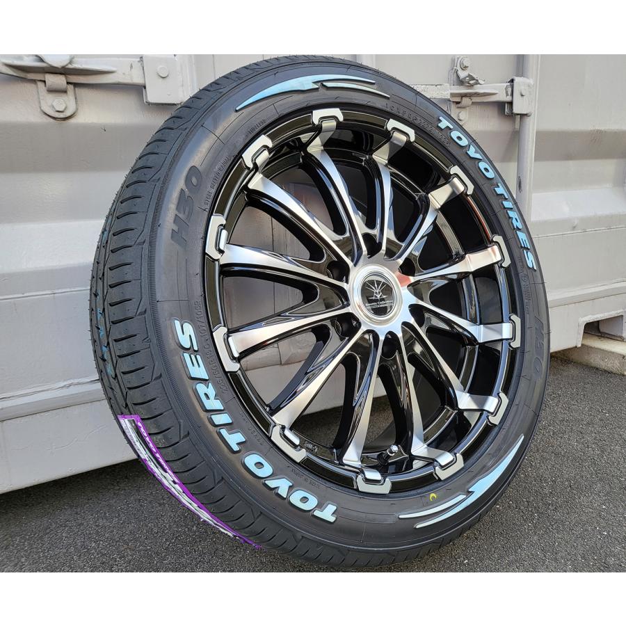 HIACE ハイエース 200系 タイヤホイール 18インチ BD12 TOYO H30 225/50R18 107/105R 新品4本セット 車検対応 : bd12-18bp-toyoh30 ...