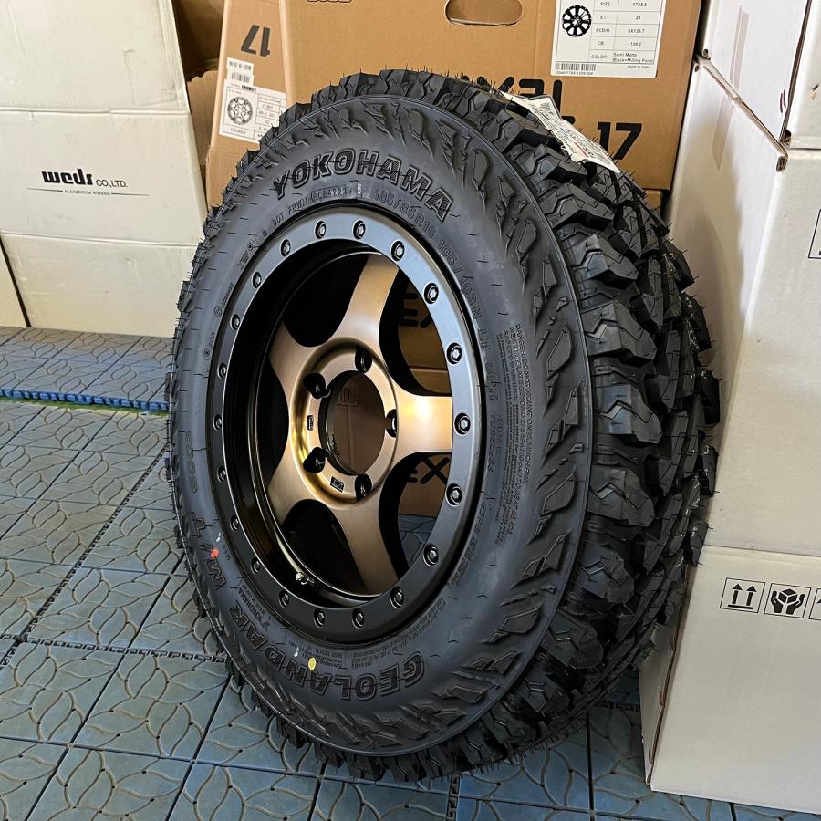 ジムニー JB64 JB23 JB22 JA12 JA11 タイヤホイール 4本セット ヨコハマ ジオランダー MT G003 185/85R16・175/80R16・195R16 BDX05 ...