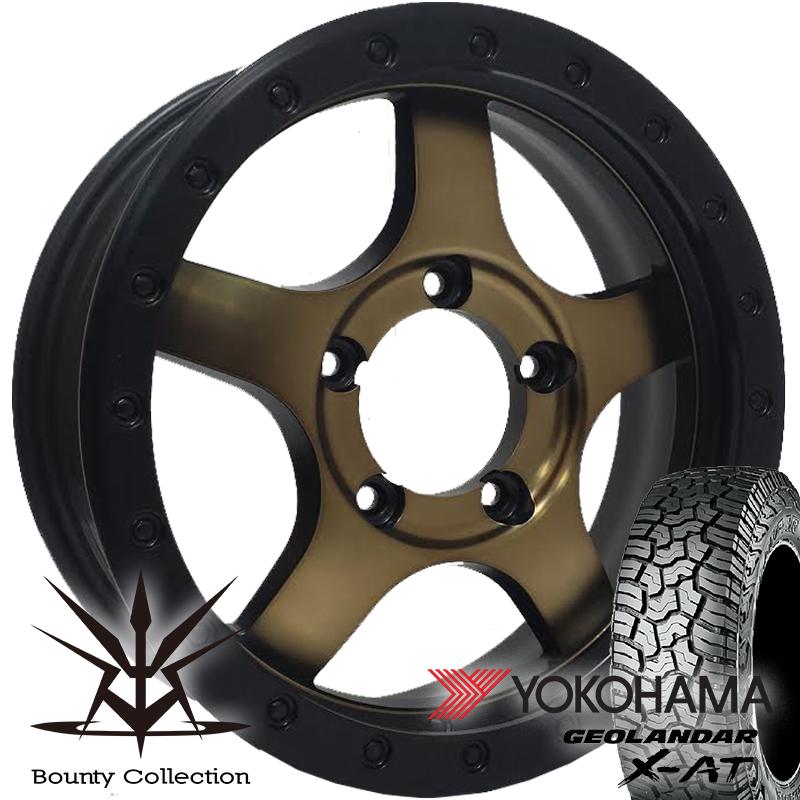 ジムニー JB23 JB64 16インチ Bounty Collection BDX05 ヨコハマ ジオランダー X-AT G016 195R16 ホワイトレター : bdx05-br ...