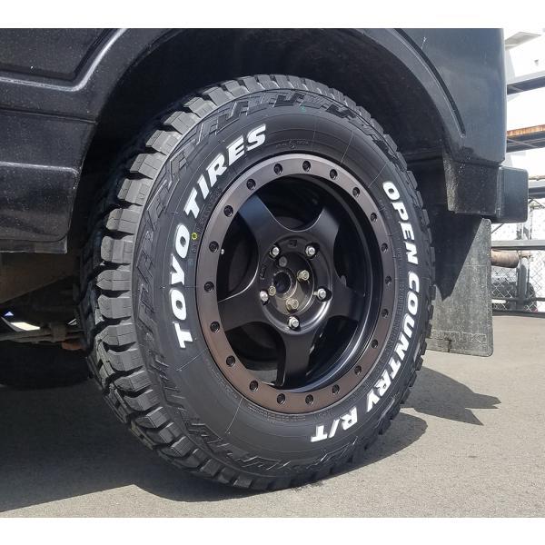 OPEN COUNTRY 愛情梱包 ジムニー JB23 JB64 16インチ Bounty Collection BDX05 トーヨーオープンカントリーRT 185/85R16 ホワイトレター ...