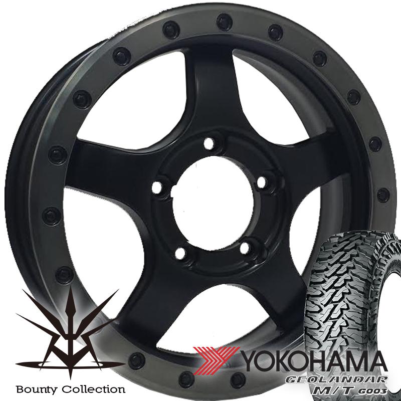 OPEN COUNTRY ジムニー JB23 JB64 16インチ Bounty Collection BDX05 ヨコハマ ジオランダー MT G003 185/85R16 175 ...