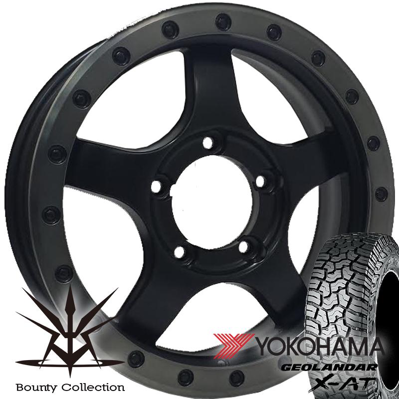 OPEN COUNTRY ジムニー JB23 JB64 16インチ Bounty Collection BDX05 ヨコハマ ジオランダー X-AT G016 195R16 ホワイトレター ...