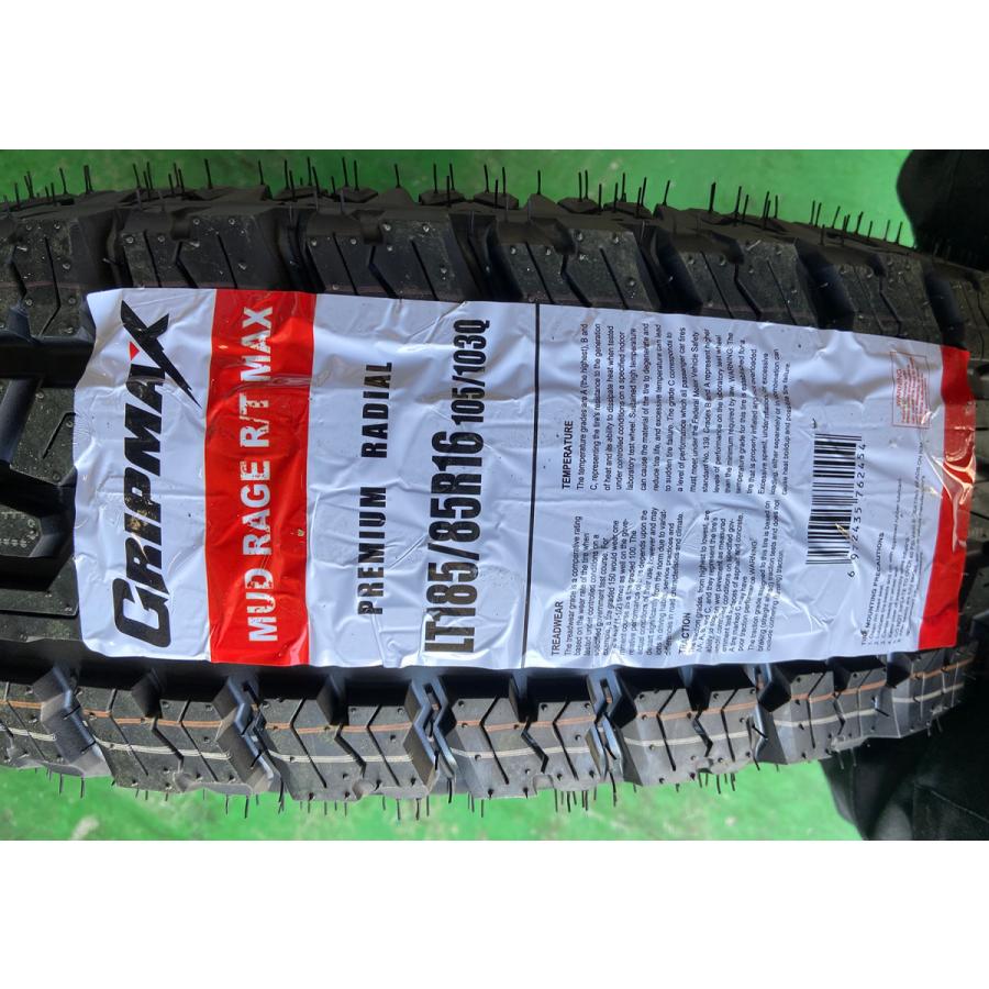 ジムニー JB23 JB64 JA11 JA12 JA22 タイヤホイール 16インチ GripMax MUD RAGE RT MAX 175 ...
