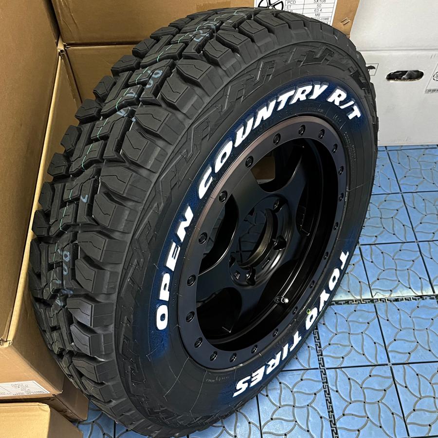 OPEN COUNTRY 【背面用付】5本セット ジムニー JB23 JB64 トーヨー オープンカントリーRT 185/85R16 Bounty Collection BDX05 16インチ ...