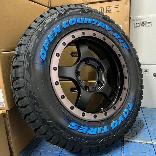 OPEN COUNTRY 【背面用付】5本セット ジムニー JB23 JB64 トーヨー オープンカントリーRT 185/85R16 Bounty Collection BDX05 16インチ ...