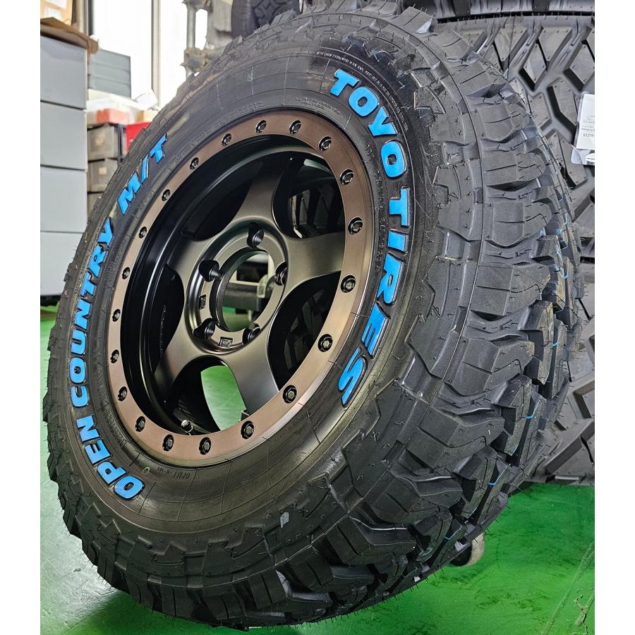 OPEN COUNTRY リフトアップ必須 ジムニー JB23 JB64 カスタムカー 16インチ Bounty Collection BDX05 トーヨーオープンカントリーMT 225 ...