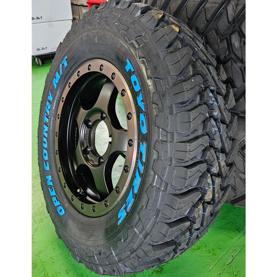 OPEN COUNTRY リフトアップ必須 ジムニー JB23 JB64 カスタムカー 16インチ Bounty Collection BDX05 トーヨーオープンカントリーMT 225 ...