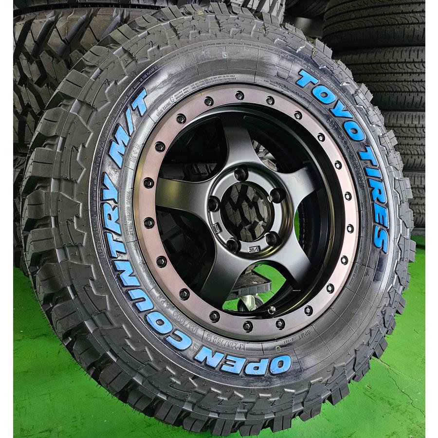 OPEN COUNTRY リフトアップ必須 ジムニー JB23 JB64 カスタムカー 16インチ Bounty Collection BDX05 トーヨーオープンカントリーMT 225 ...