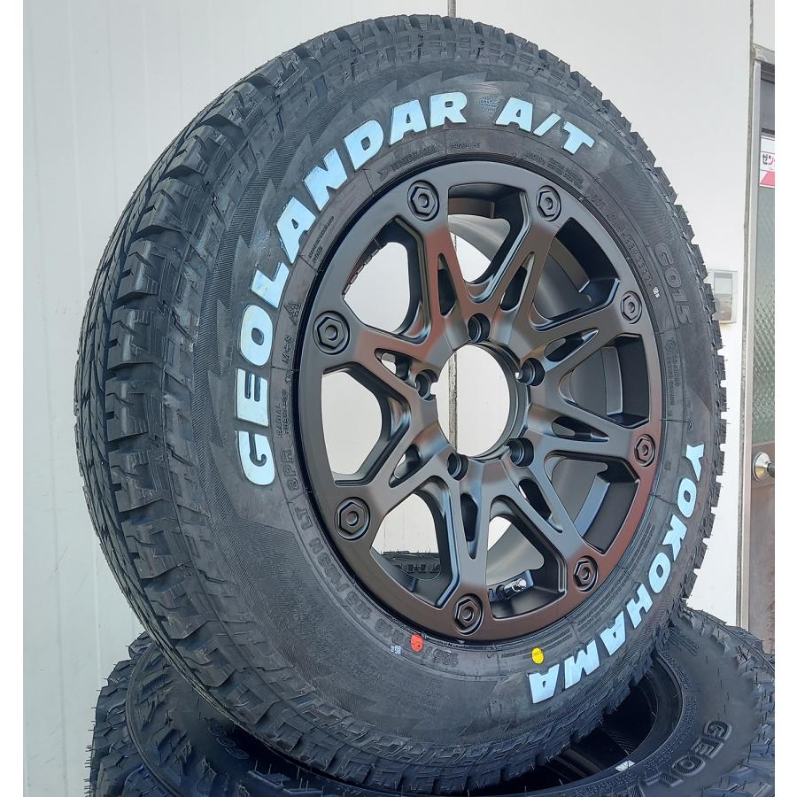 GEOLANDAR ジムニー JB23 JB64 16インチ Bounty Collection BDX08 ヨコハマ ジオランダー AT G015 185/85R16 ホワイトレター ...