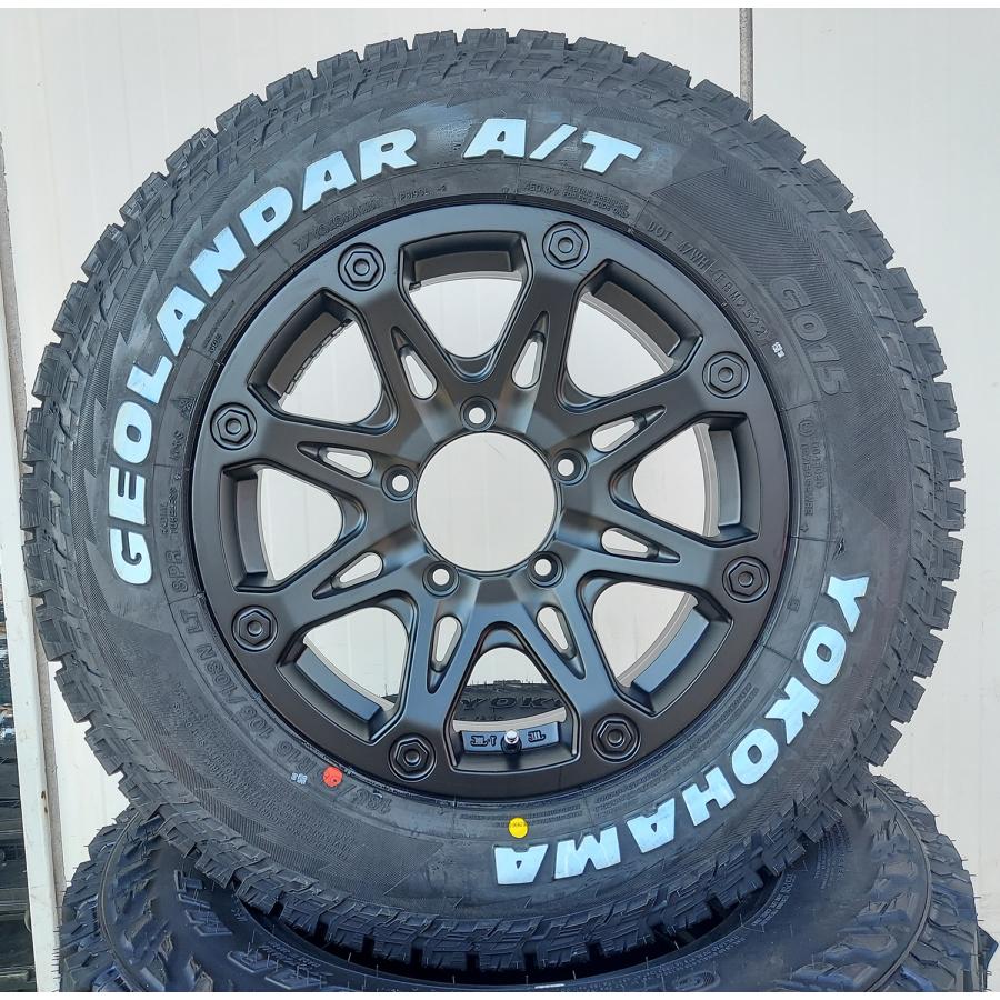 GEOLANDAR ジムニー JB23 JB64 16インチ Bounty Collection BDX08 ヨコハマ ジオランダー AT G015 185/85R16 ホワイトレター ...