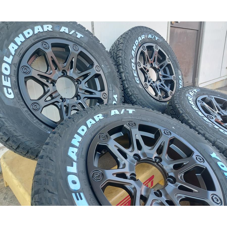 GEOLANDAR ジムニー JB23 JB64 16インチ Bounty Collection BDX08 ヨコハマ ジオランダー AT G015 185/85R16 ホワイトレター ...