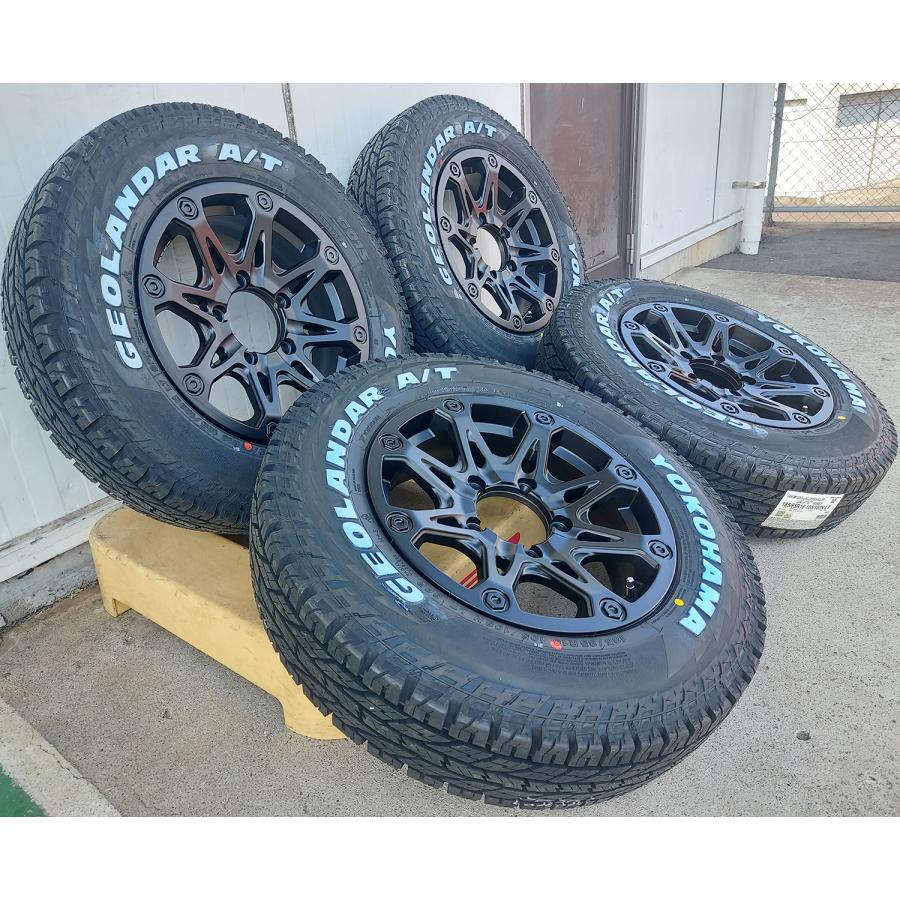 ジムニー JB23 JB64 16インチ Bounty Collection BDX08 ヨコハマ ジオランダー AT G015 185/85R16 ホワイトレター :bdx08-g015 ...