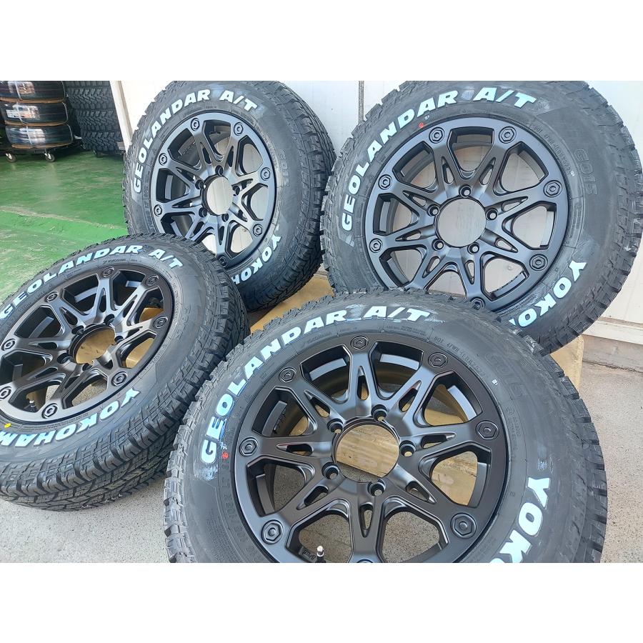 ジムニー JB23 JB64 16インチ Bounty Collection BDX08 ヨコハマ ジオランダー AT G015 185/85R16 ホワイトレター :bdx08-g015 ...