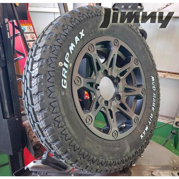 ジムニー JB23 JB64 JA11 JA12 JA22 タイヤホイール 16インチ GripMax MUD RAGE RT MAX 175 ...
