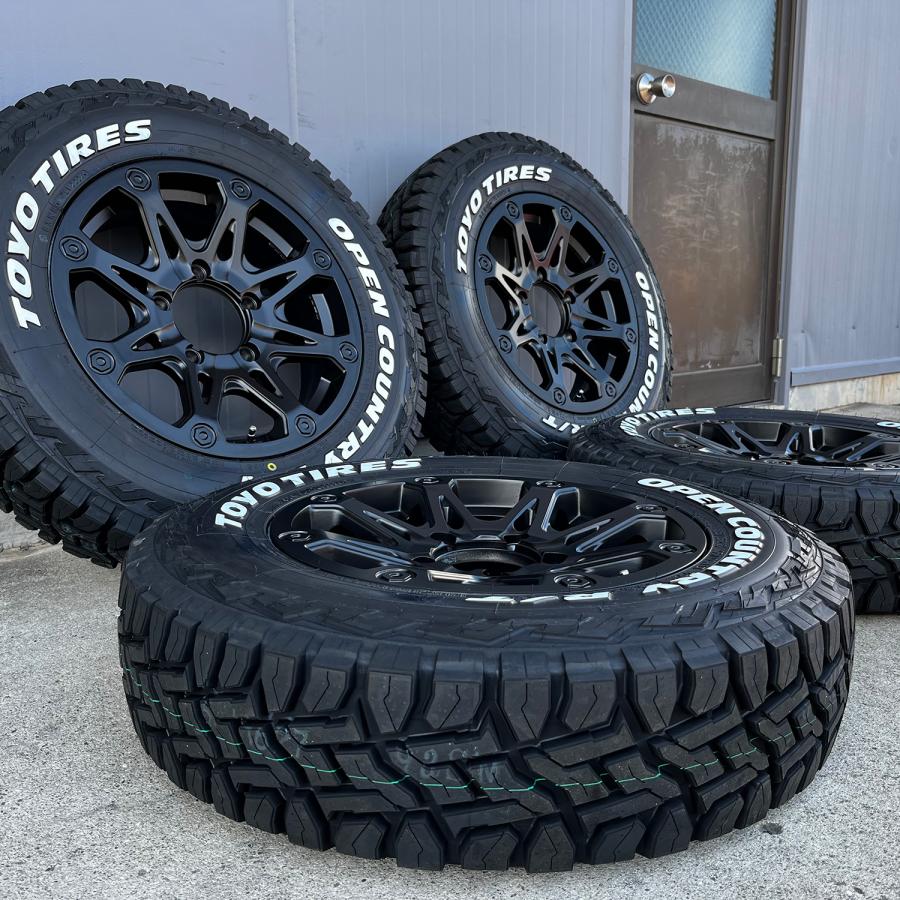 ジムニー JIMNY タイヤホイール 16インチ BDX08 TOYO オープンカントリーR/T 185/85R16 ホワイトレター : Wheel-And-Tyre-SHOP WAT ...