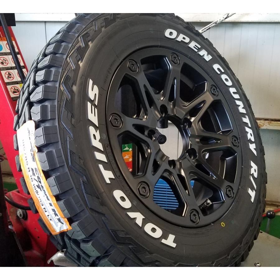 5月入荷 愛情梱包 ジムニー JB23 JB64 16インチ Bounty Collection BDX08 トーヨーオープンカントリーRT 185/85R16 ホワイトレター :bdx08 ...
