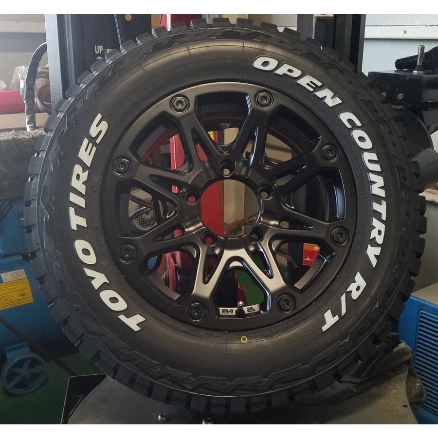 5月入荷 愛情梱包 ジムニー JB23 JB64 16インチ Bounty Collection BDX08 トーヨーオープンカントリーRT 185/85R16 ホワイトレター :bdx08 ...