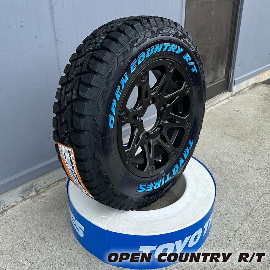 OPEN COUNTRY 人気 ジムニー ジムニーカスタム JB64 JB23 TOYO オープンカントリー RT 185/85R16 ホワイトレター 16インチ BDX08 新品4本セット ...