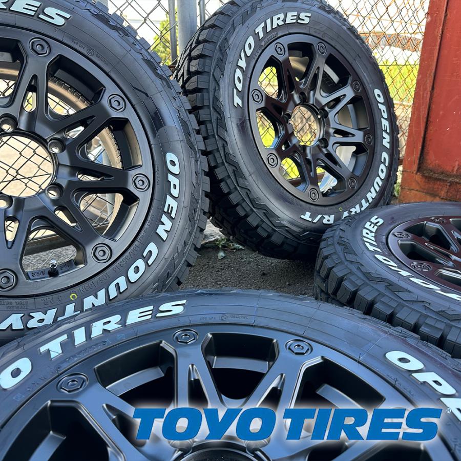 Jimny 専用 JB23 JB64 TOYO トーヨー オープンカントリー RT 185/85R16 ホワイトレター 4本セット BDX08 : bdx08-toyort-yu3 ...