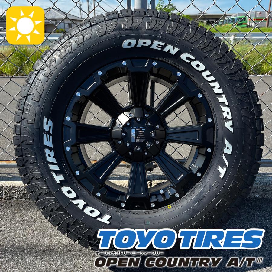 【新品】ランクル250 17インチ タイヤホイール 4本セット トーヨー オープンカントリー AT3 265/70R17 DeathRock : dea17mb-250-toyo-at3-02 ...
