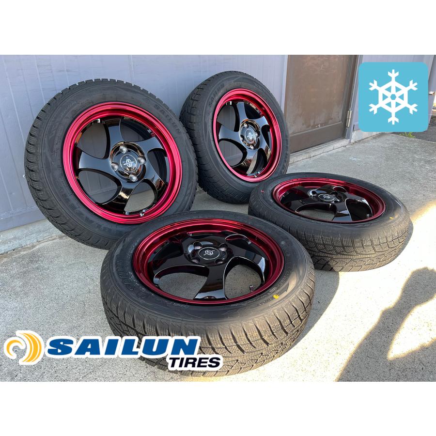 限定1台 スタッドレスタイヤ ホイール4本セット 15インチ タフト ハスラー デリカミニ(4WDのみ) SAILUN WSL2 165/65R15 : dm4-bp15-wsl2-sho ...