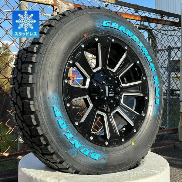 GRANDTREK スタッドレス デリカD5 エクストレイル RAV4 16インチ タイヤホイール ダンロップ グラントレック XS1 215 ...