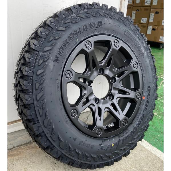 ジムニー JB23 JB64 タイヤホイール 16インチ BDX08 ヨコハマ ジオランダーM/T 185/85R16 :G003-BDX08-1-tori-08:Wheel-And-Tyre ...