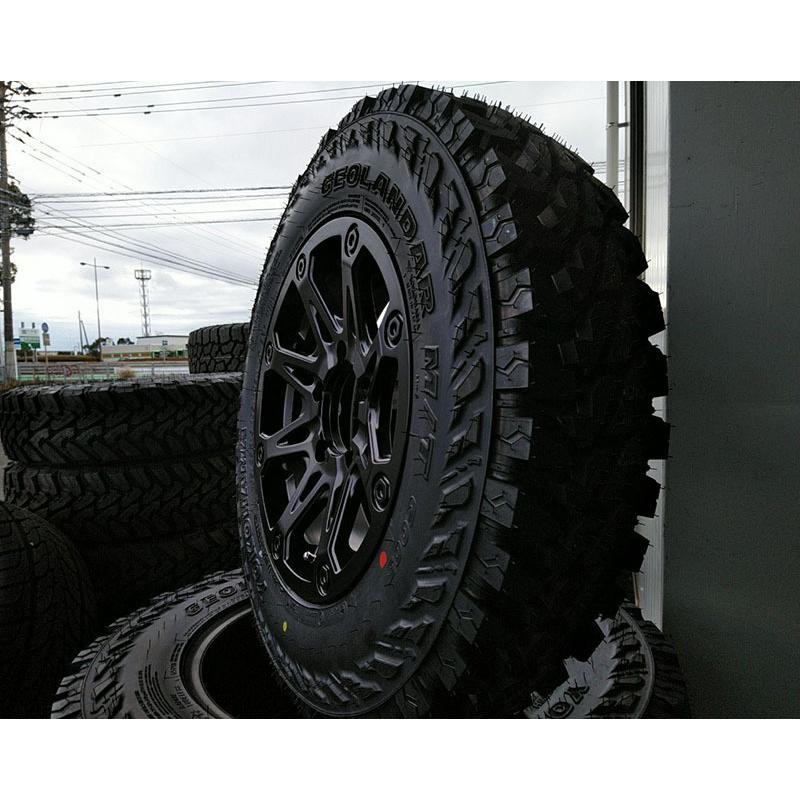 GEOLANDAR ジムニー JB23 JB64 タイヤホイール 16インチ BDX08 ヨコハマ ジオランダーM/T 185/85R16 : Wheel-And-Tyre-SHOP WAT ...