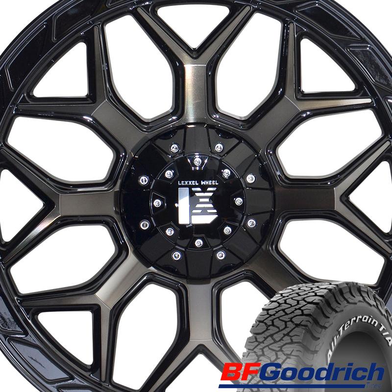 BFグッドリッチ ランクル250 ランクル300 17インチ LEXXEL InFerno BF Goodrich KO3 275/70R17 265/70R17 : Wheel-And ...