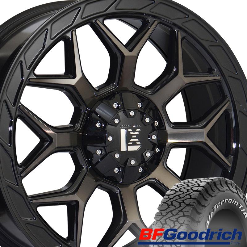 BFグッドリッチ JL JK ラングラー 18インチ LEXXEL InFerno BF Goodrich KO3 275/65R18 285/65R18 325/65R18 : Wheel ...