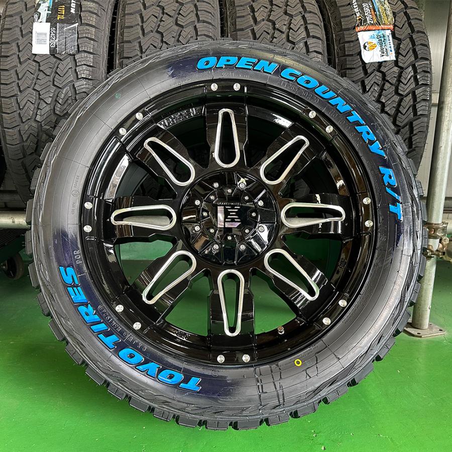 エスカレード ナビゲーター デュランゴ ランクル300 20インチ LEXXEL Balano バレーノ TOYO OPENCOUNTRY RT 265/50R20 275/55R20 ...
