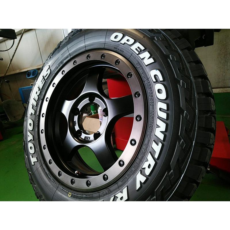 ジムニー JB23 JB64 16インチ Bounty Collection BDX05 トーヨーオープンカントリーRT 185/85R16 ホワイトレター : Wheel-And-Tyre ...