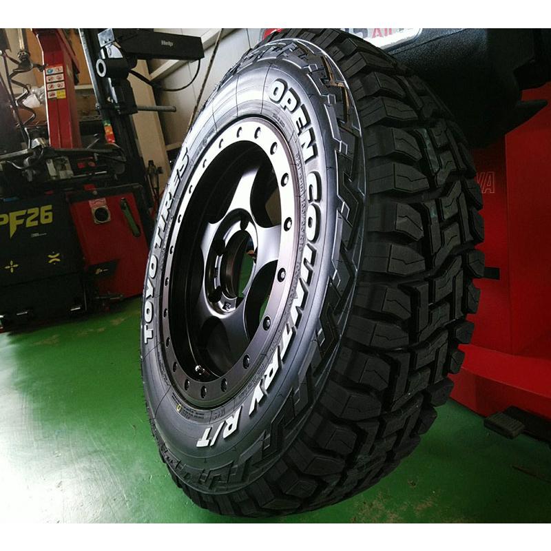 ジムニー JB23 JB64 16インチ Bounty Collection BDX05 トーヨーオープンカントリーRT 185/85R16 ホワイトレター : Wheel-And-Tyre ...